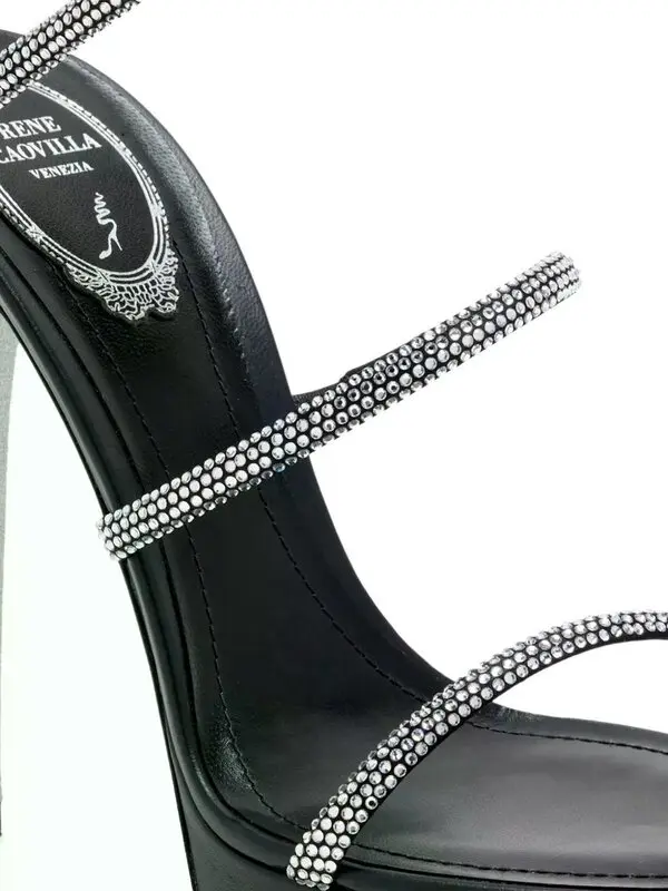 Rene Caovilla 130mm Cleo Heeled Sandals