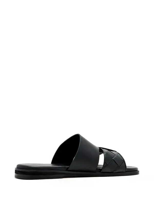 FORSA Ernesto Woven Sandals - Black