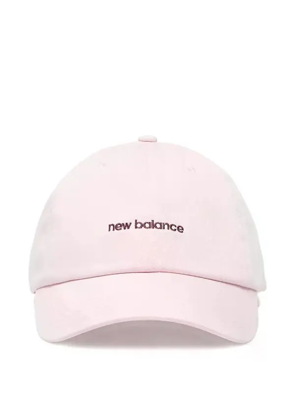 NEW BALANCE Six-panel Linear Logo Cap - Pink