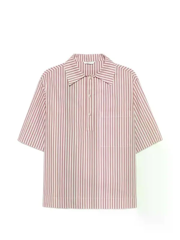 HEVO Striped Pocket Polo Shirt
