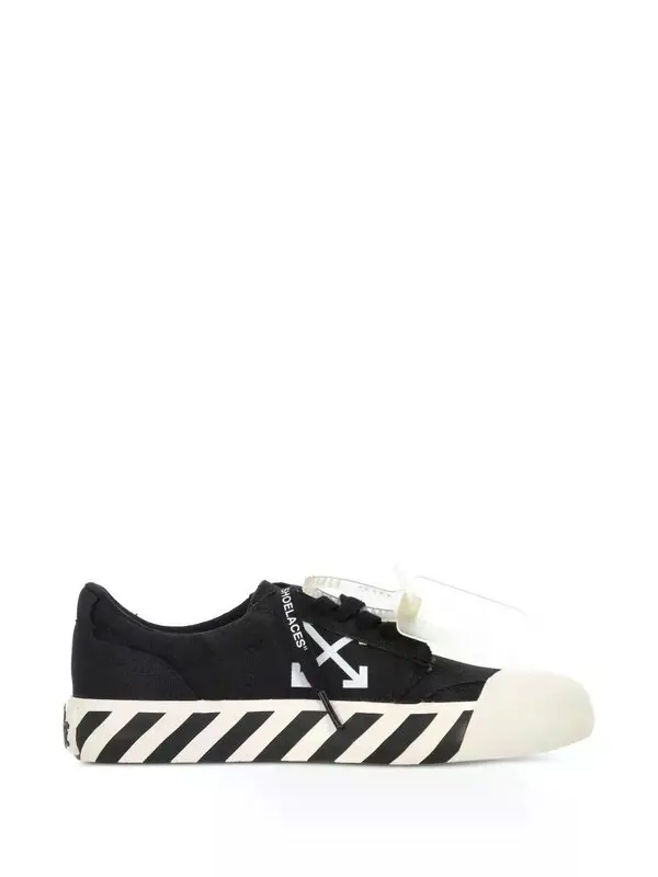 Off-White Vulcanized Undercut Sneakers - Black