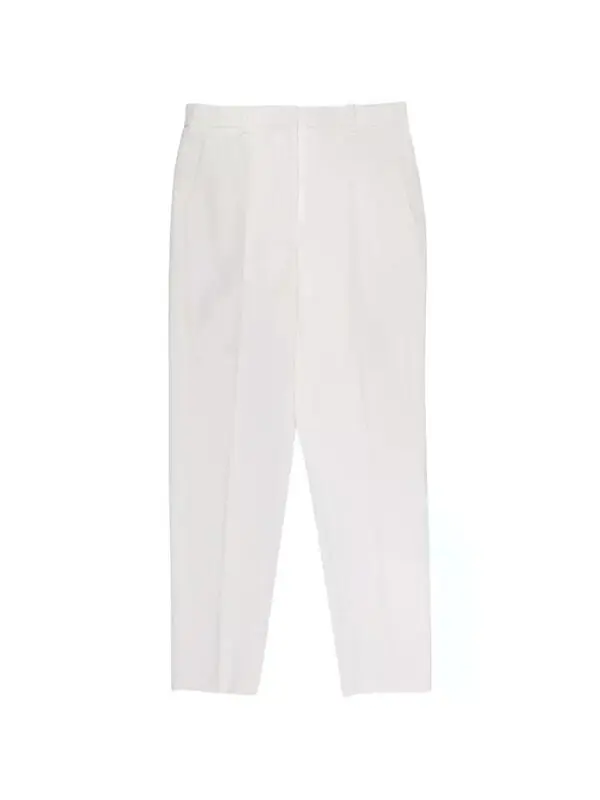 SLOWEAR Regular-fit Trousers - White