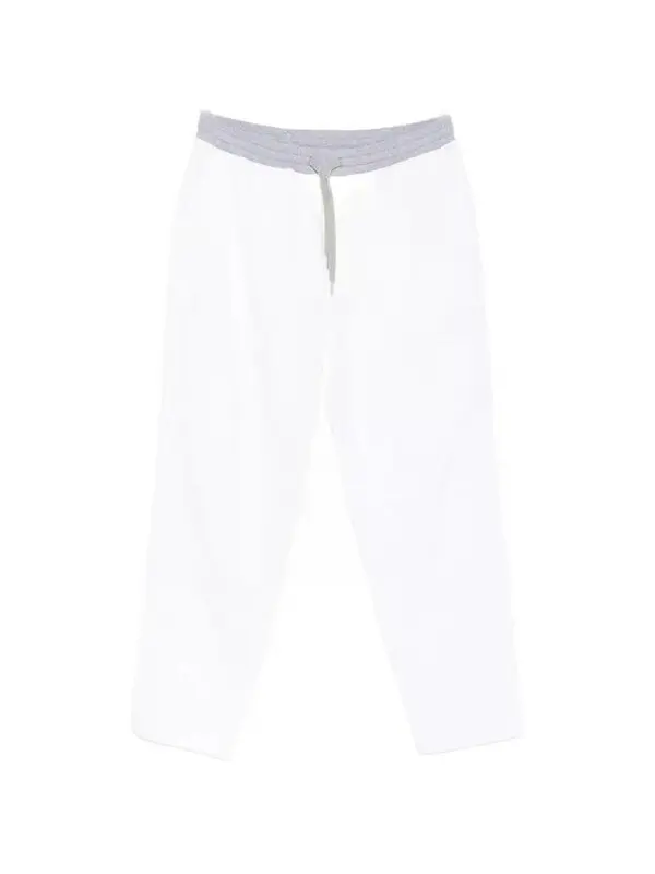 Brunello Cucinelli Pocket Drawstring Track Pants - White