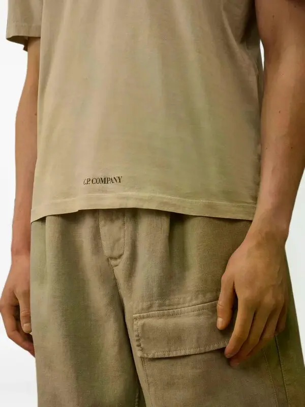 C.P. COMPANY No Gravity Jersey Short Sleeve T-shirt - Grey