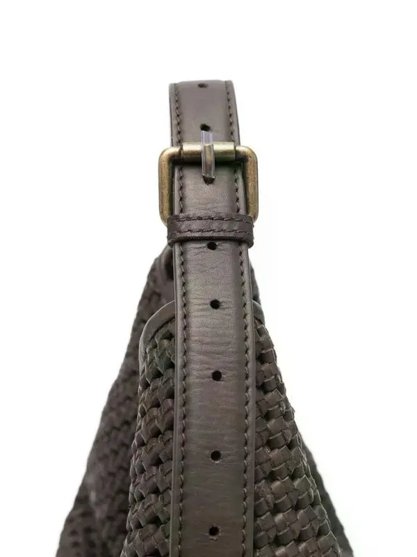 Officine Creative Vicky 002 Buckle Shoulder Bag - Brown