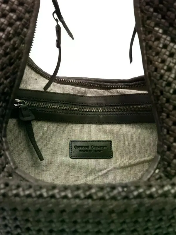 Officine Creative Vicky 002 Buckle Shoulder Bag - Brown