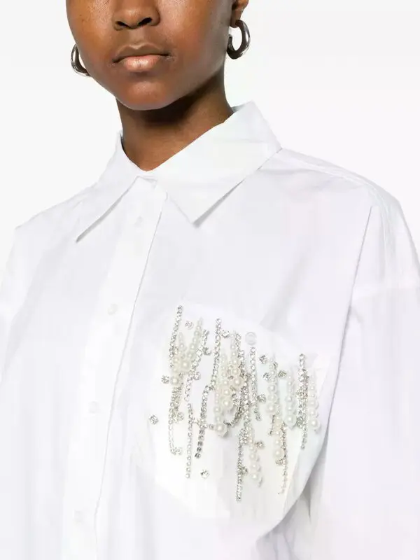 Essentiel Antwerp Embellished Pocket Shirt
