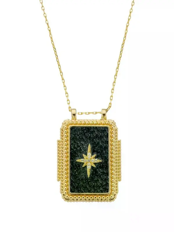 MYA BAY Diwali Twice Pendant Necklace - Gold