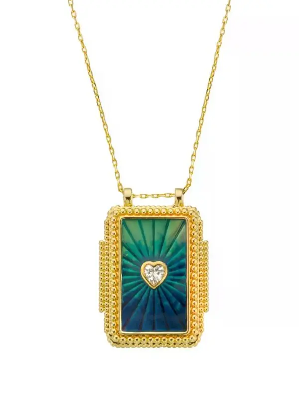 MYA BAY Heart Twice Necklace - Gold