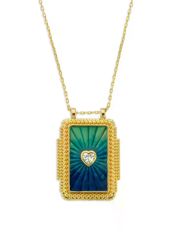 MYA BAY Heart Twice Necklace - Gold