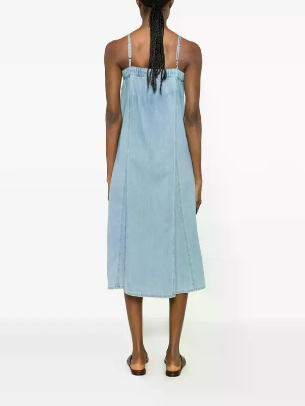 Ag Buttoned Pocket Dress