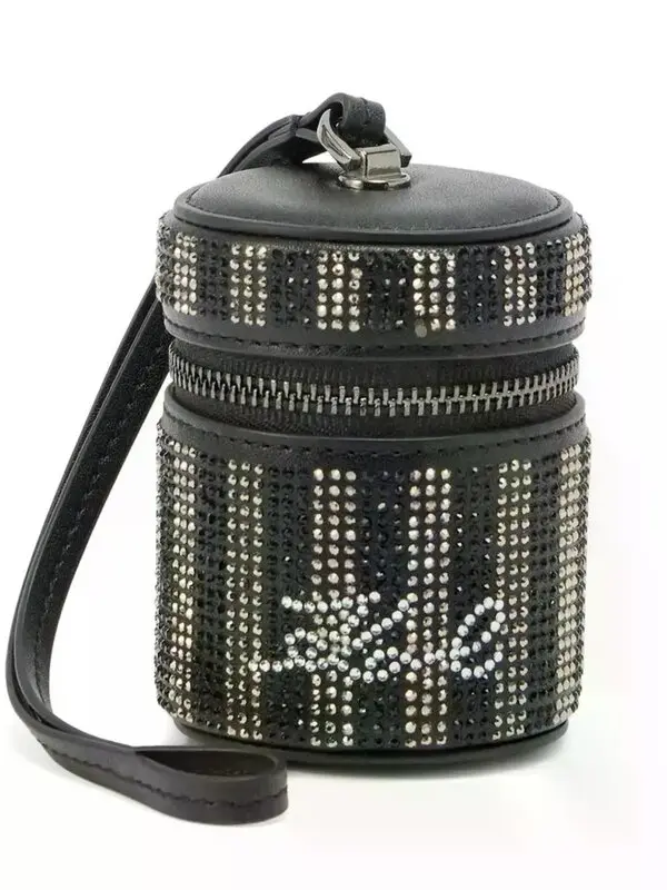Karl Lagerfeld K/soiree Signature Coin Purse - Black
