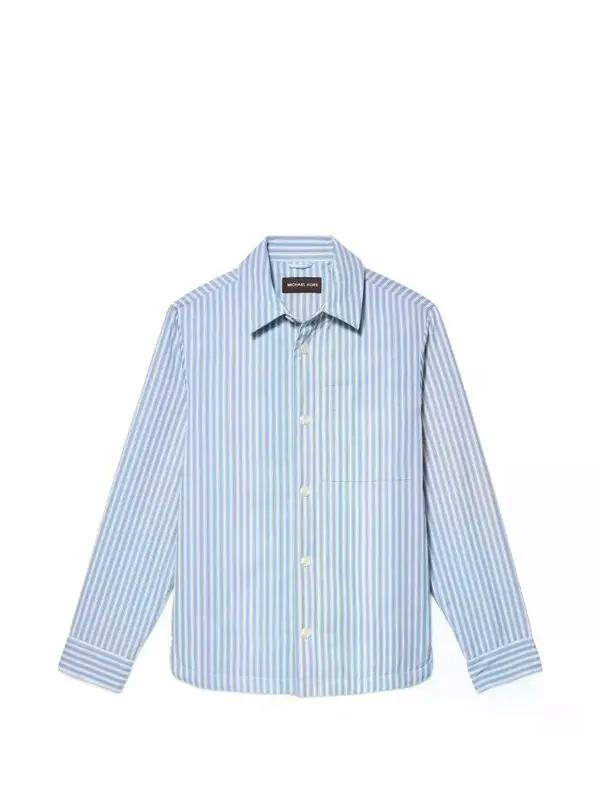 Michael Kors Striped Shirt Jacket