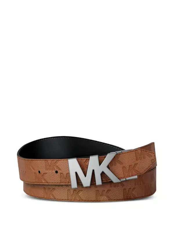 Michael Kors Logo Hardware Belt - Neutrals