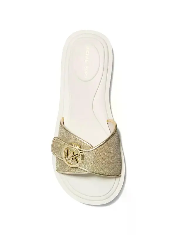 Michael Kors Logo Pool Slides