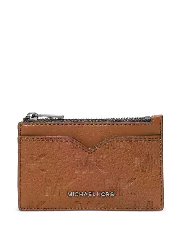 Michael Kors Zipped Cardholder - Brown