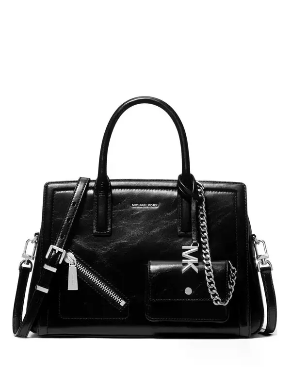 Michael Kors Laila Medium Satchel - Black