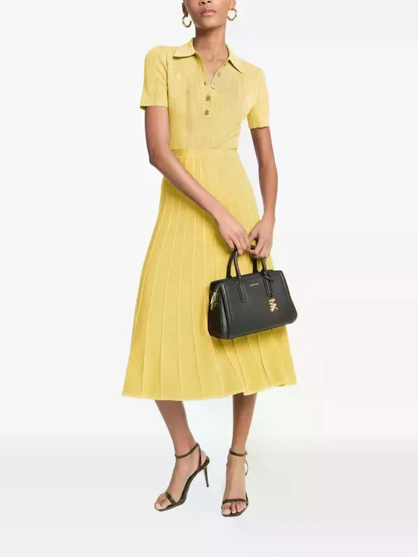Michael Kors Fit & Flare Polo Midi Dress