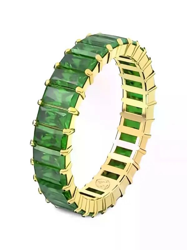 SWAROVSKI Baguette-cut Crystal-embellished Ring