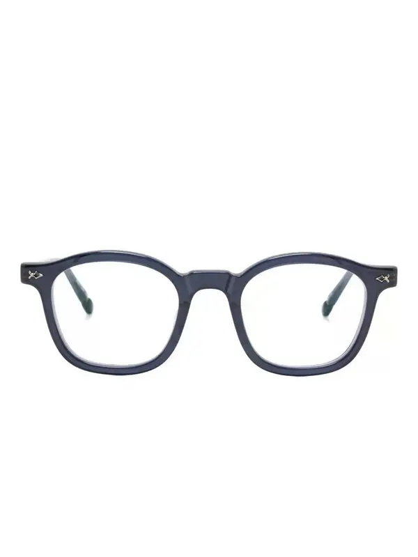Matsuda Rectangle-frame Glasses - Blue