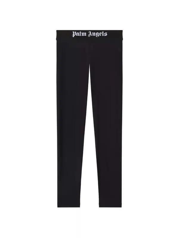 Palm Angels Logo Waistband Leggings