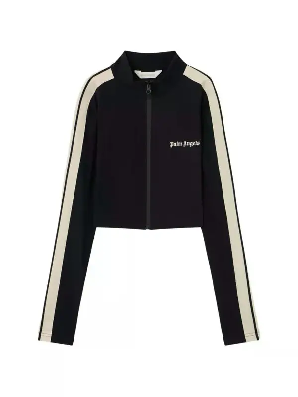 Palm Angels Logo Stripe Sweatshirt