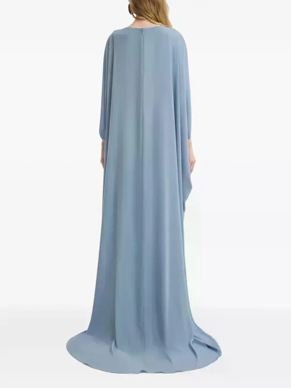 GEMY MAALOUF Flowy High-neck Maxi Dress