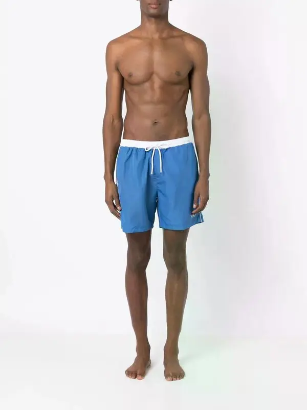 BOSS Colour-block Swim Shorts