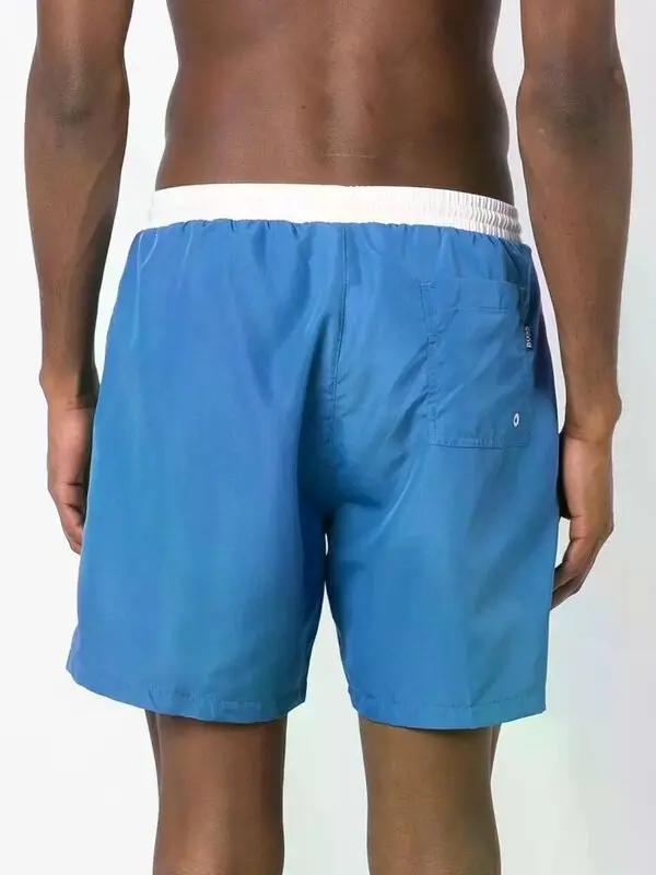 BOSS Colour-block Swim Shorts