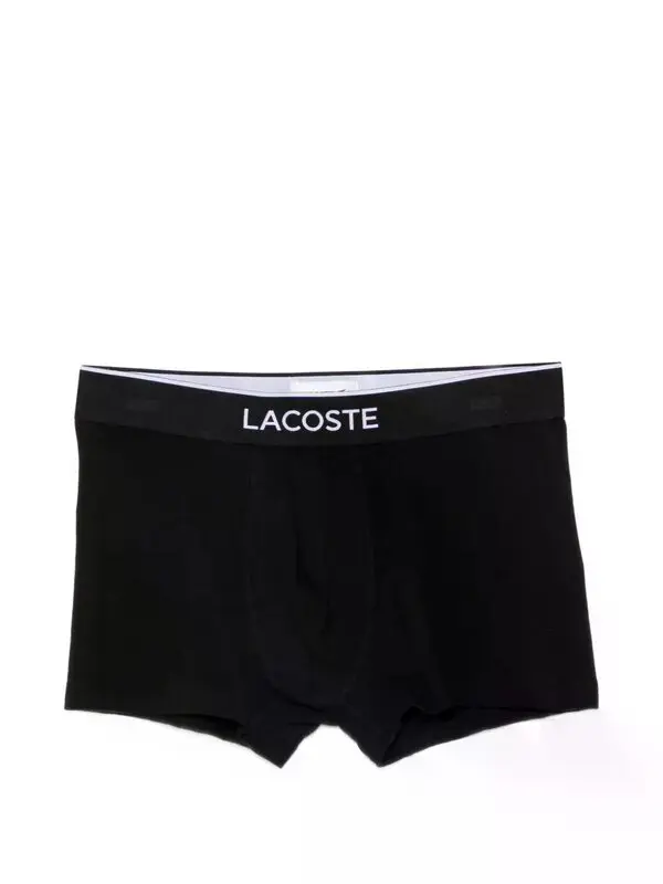 Lacoste Cotton Jersey Trunks - Grey
