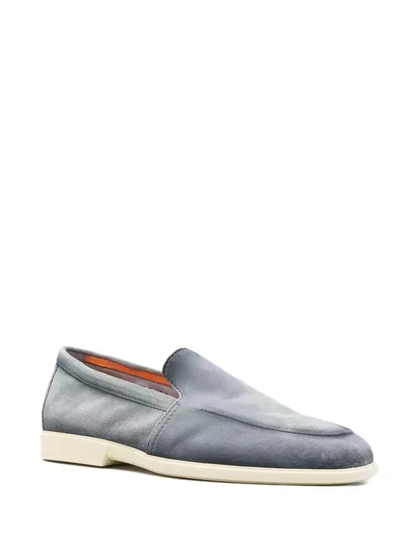 Santoni Malibu Slip-on Loafers - Blue