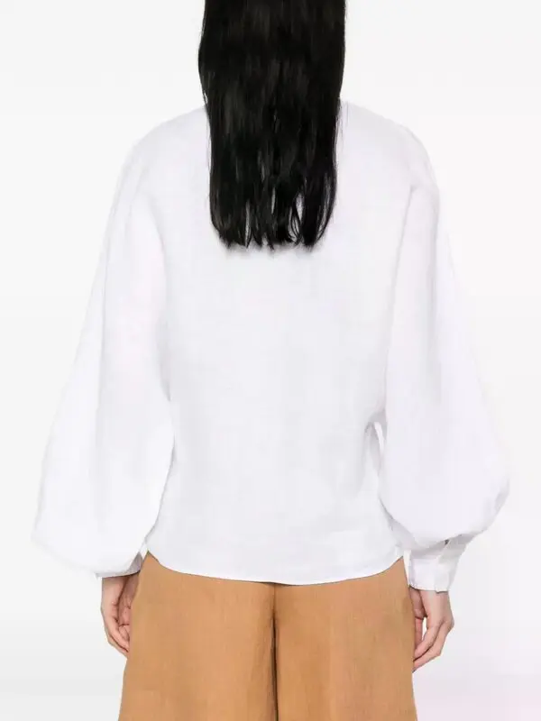 SOSUE Antonia Shirt - White