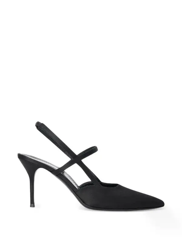 Staud Sebastian Slingback Pumps - Black