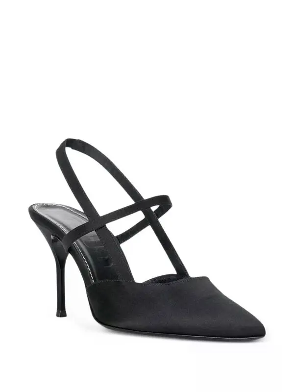 Staud Sebastian Slingback Pumps - Black