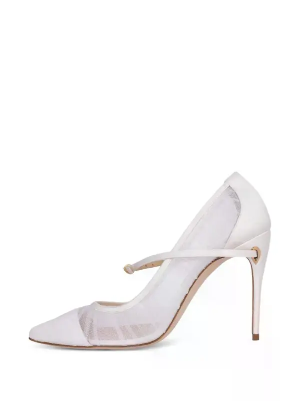 Jennifer Chamandi Lorenzo Removable-strap Pumps