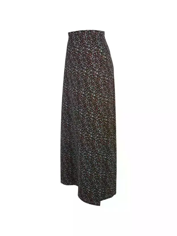Rabanne Printed Maxi Skirt