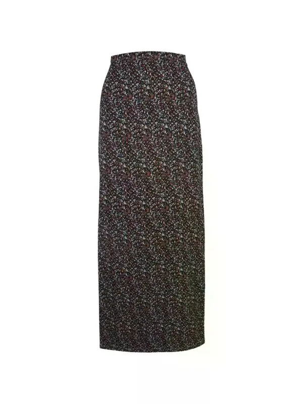 Rabanne Printed Maxi Skirt