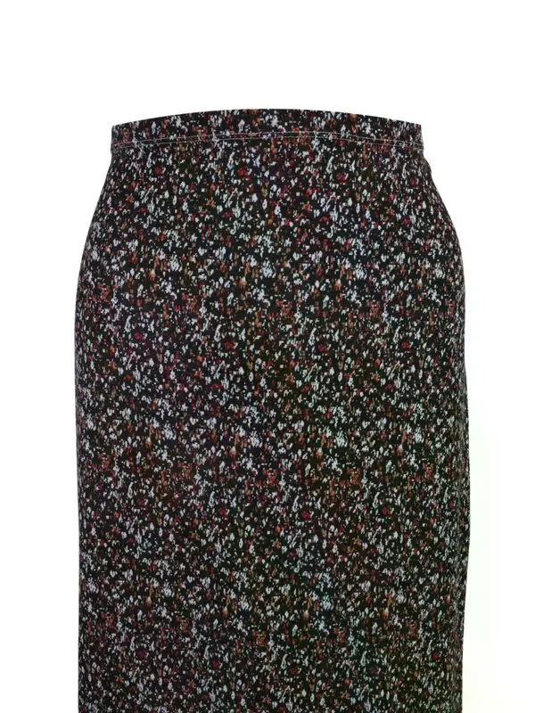 Rabanne Printed Maxi Skirt