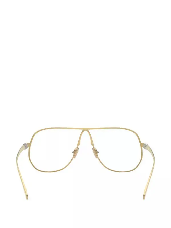 Miu Miu Pilot-frame Sunglasses - Gold