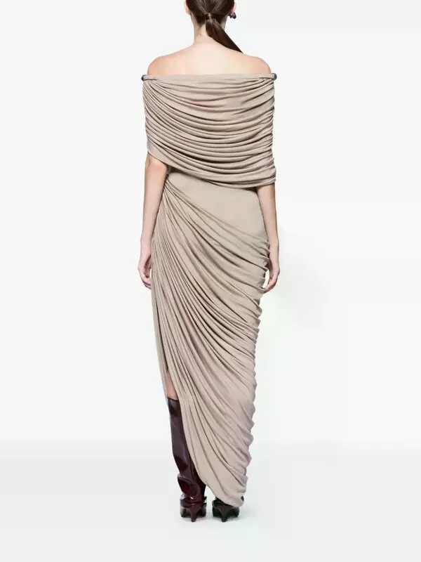 CHATS BY C.DAM Thalyn Off-shoulder Maxi Dress