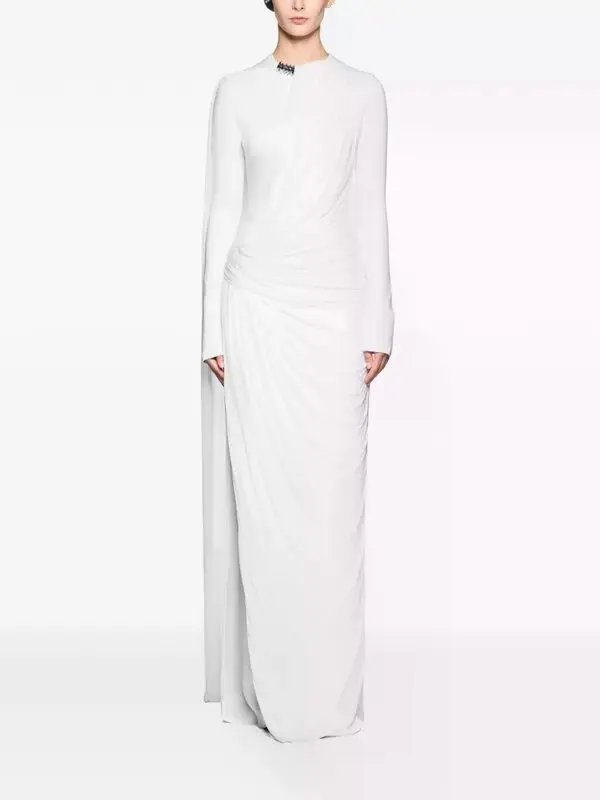 CHATS BY C.DAM Sahra Draped Maxi Dress