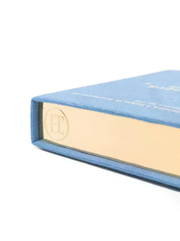 OLYMPIA LE-TAN Les Inséparables Parables Embroidered Clutch - Blue