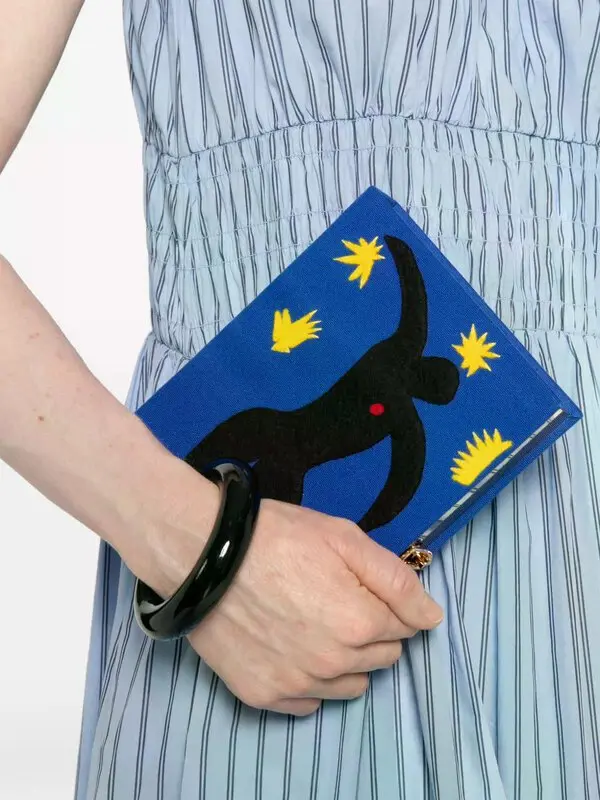OLYMPIA LE-TAN Icarus Appliqué Clutch