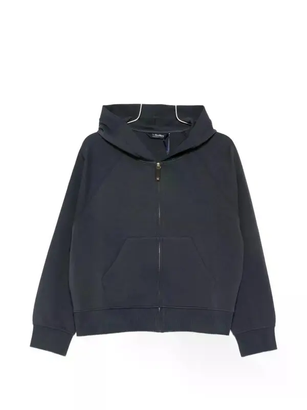 Max Mara Zip-up Hoodie - Grey