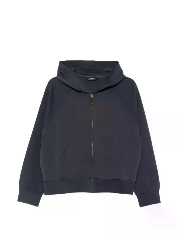 Max Mara Zip-up Hoodie - Grey