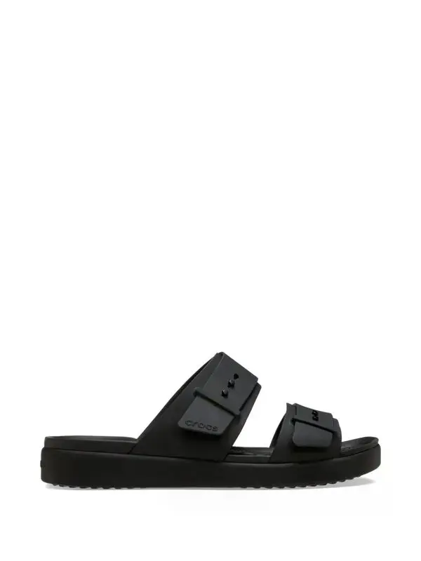 CROCS Brooklyn Bucle Low Low Buckle-strap Sandals - Black