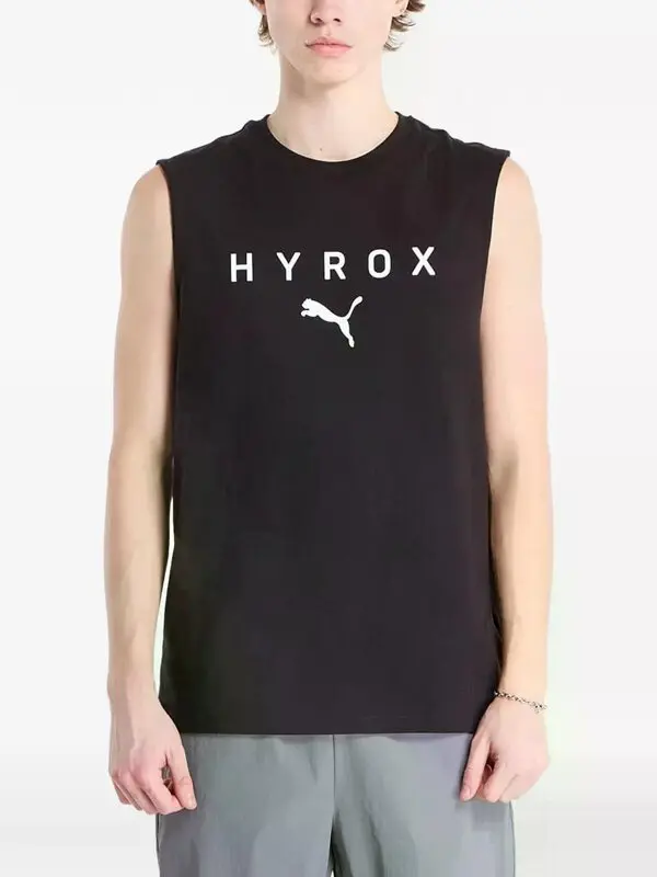 PUMA X Hyrox Logo-print Tank Top