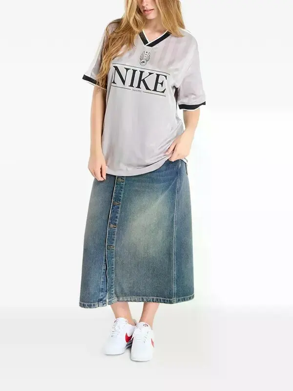 Nike Logo-print V-neck T-shirt