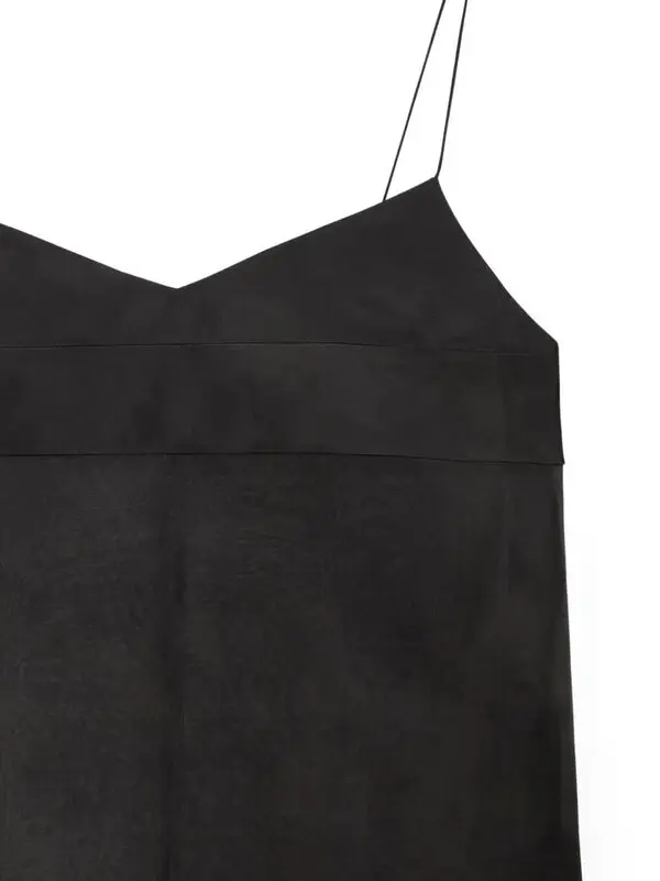VORANIDA Semi-sheer V-neck Top
