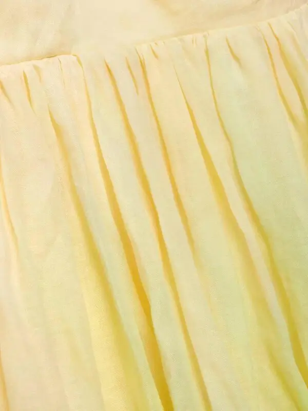 Aje Gathered Spaghetti-strap Dress